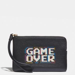 Coach | Bags | Coach Pacman Game Over Corner Zip | Poshmark